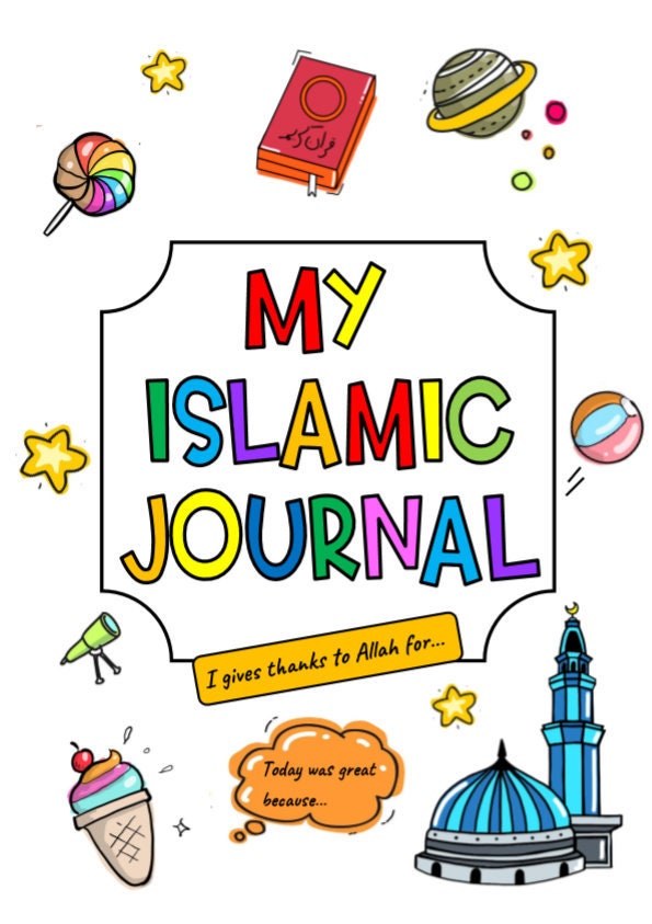 Islamic Journal for Children Hadith and Reflection for Kids - Etsy