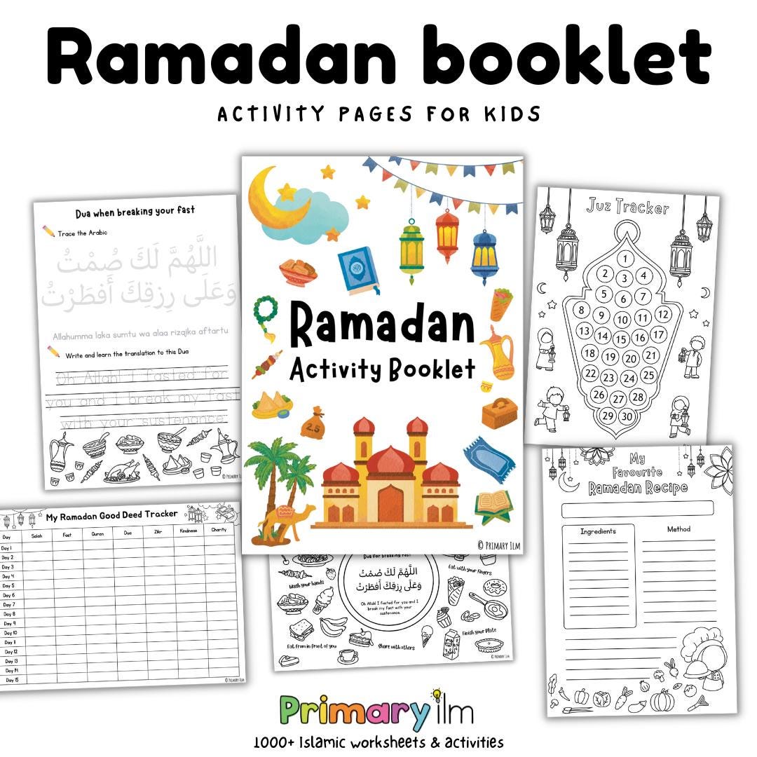 Ramadan Activity Booklet | Ramadan Booklet | Ramadan Worksheets ...