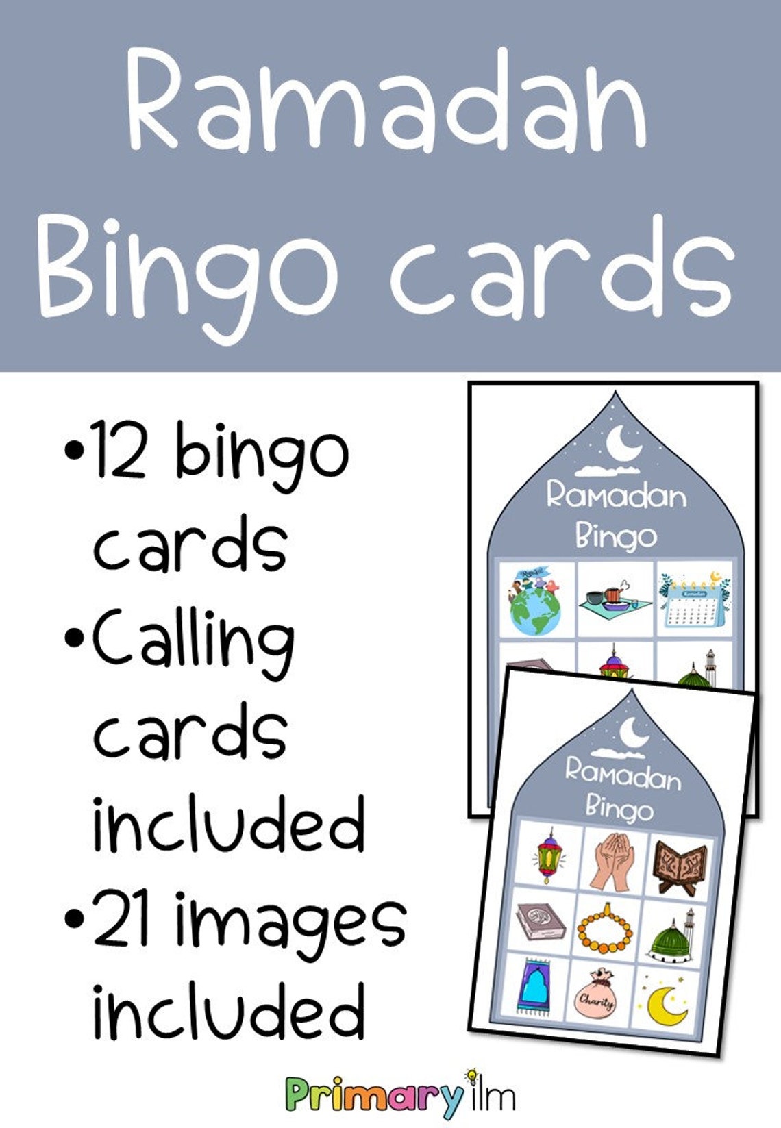 Ramadan Bingo Ramadan Bingo Game Ramadan Bingo Boards - Etsy