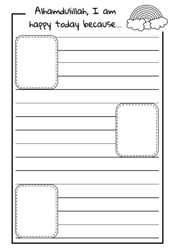 Islamic Journal for Children Hadith and Reflection for Kids - Etsy