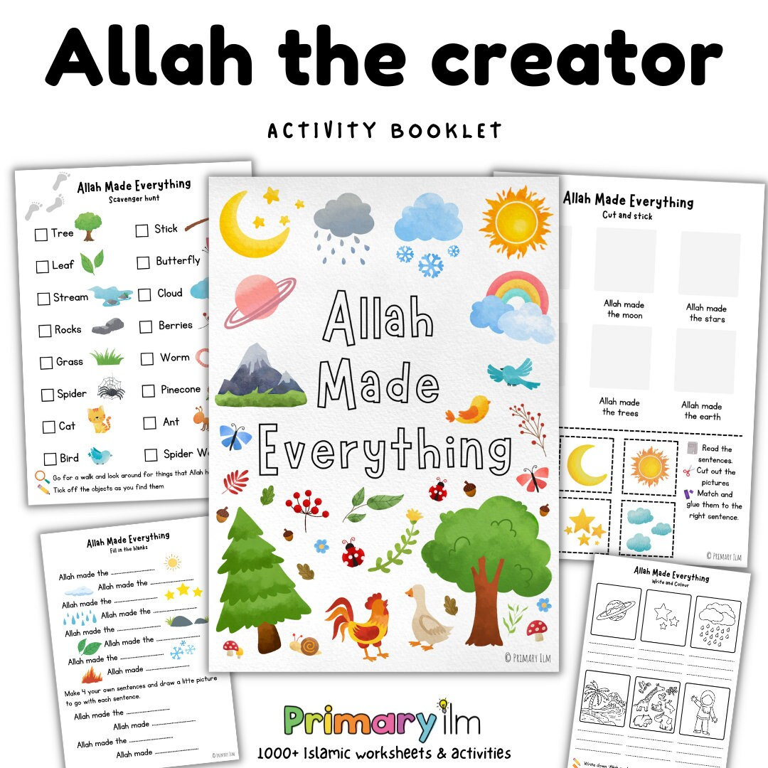 Allah Made Everything | Allah the Creator - Etsy