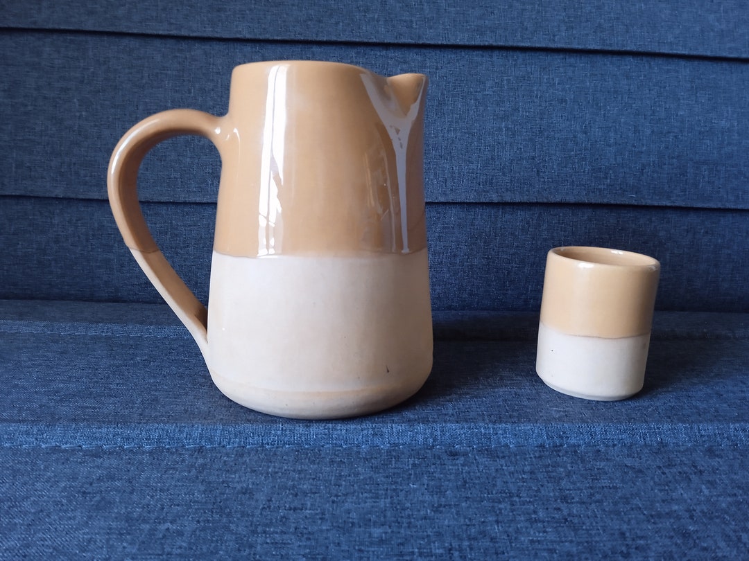 Ceramic Jig and Glass - Etsy
