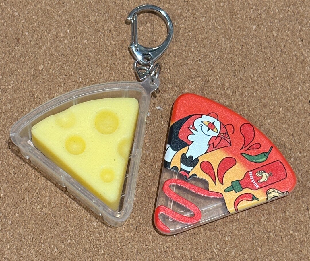 MADE TO ORDER Blitzo Hellracha Cheese Squishy Keychain - Etsy