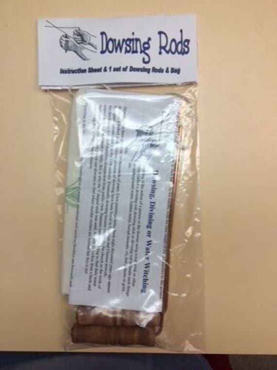 Wooden Handled Dowsing Rods With Bag Made in Cassadaga Florida - Etsy