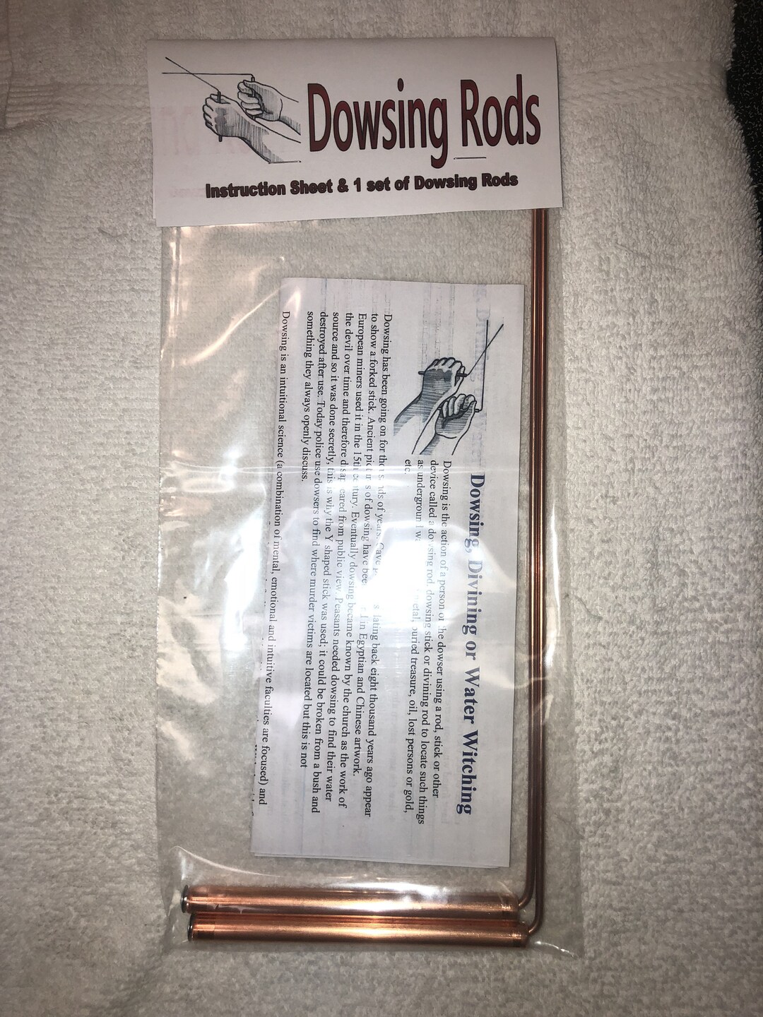 Copper Handled Dowsing Rods Made in the Psychic City of Cassadaga - Etsy