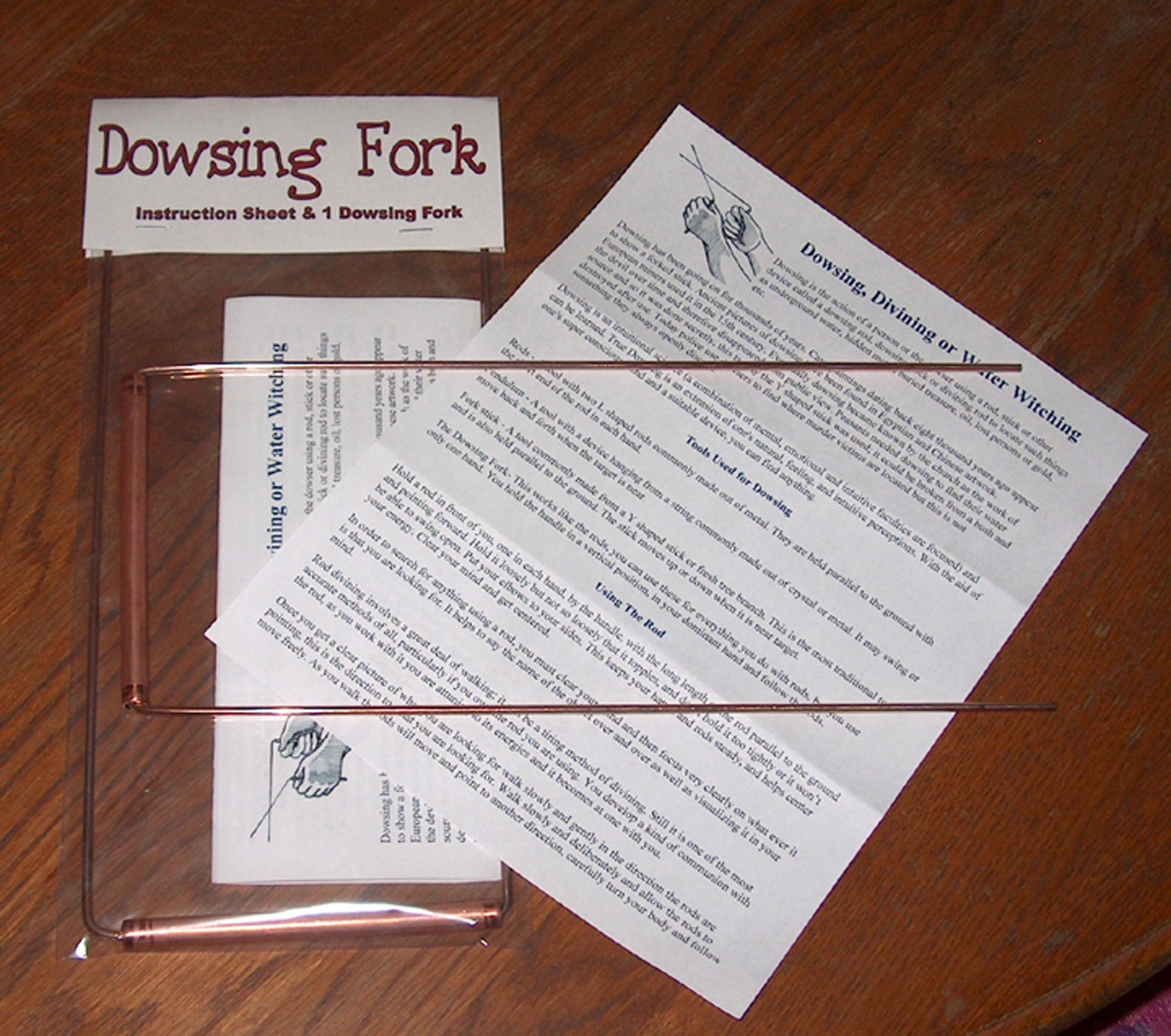 Dowsing Rod (fork) With Bag Made in Cassadaga Florida - Etsy