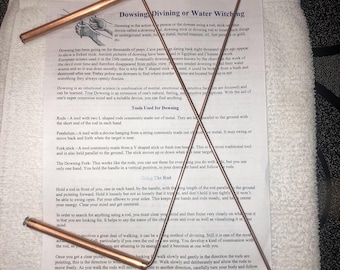 Wooden Handled Dowsing Rods Made in Cassadaga Florida | Etsy