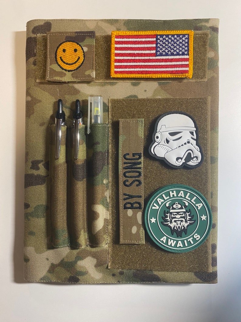 LARGE Military Record Book Cover - Etsy