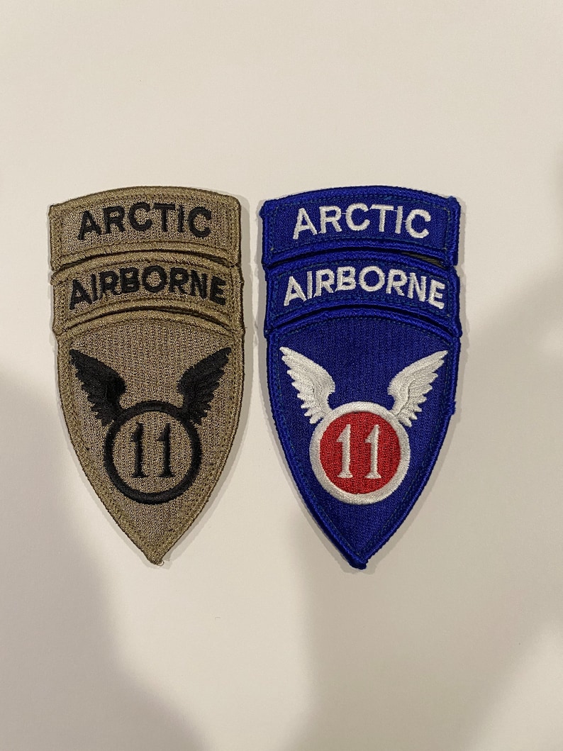 11th Airborne Infantry Division With ARCTIC Tab / Hook - Etsy 11th Airborne Infantry Division With ARCTIC Tab / Hook - Etsy