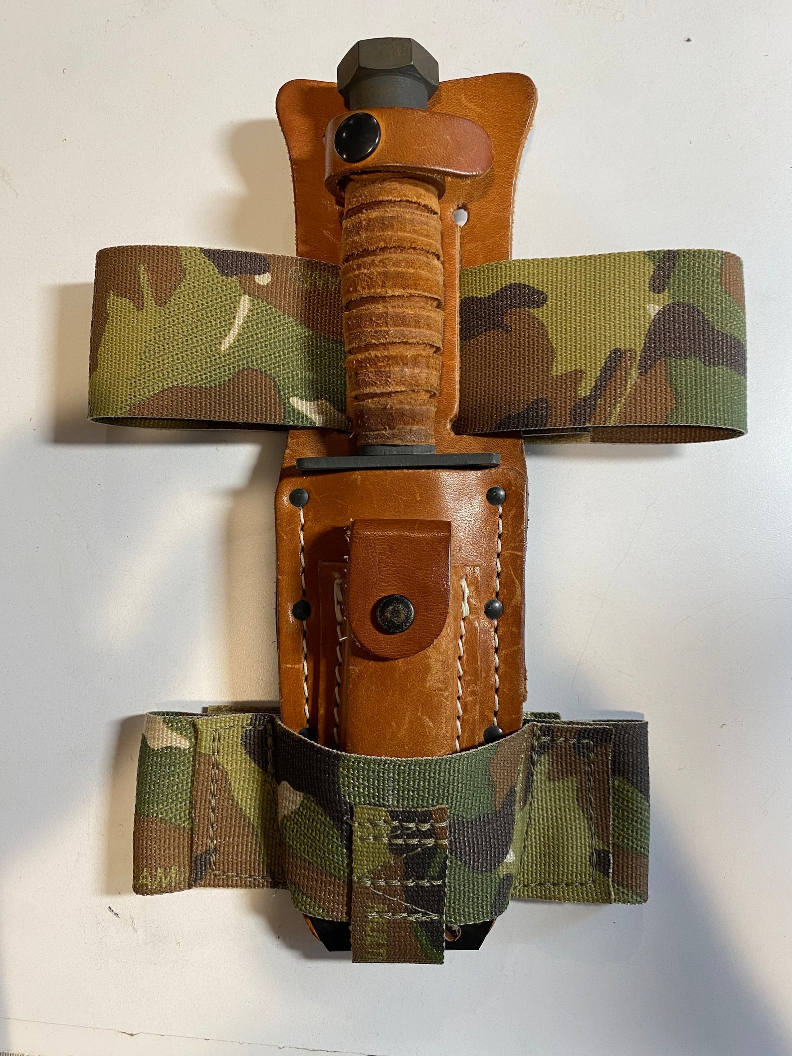 Knife Leg Strap ONLY (only Fits Air Force Survival Knife 9.5" 6150- NOT ...