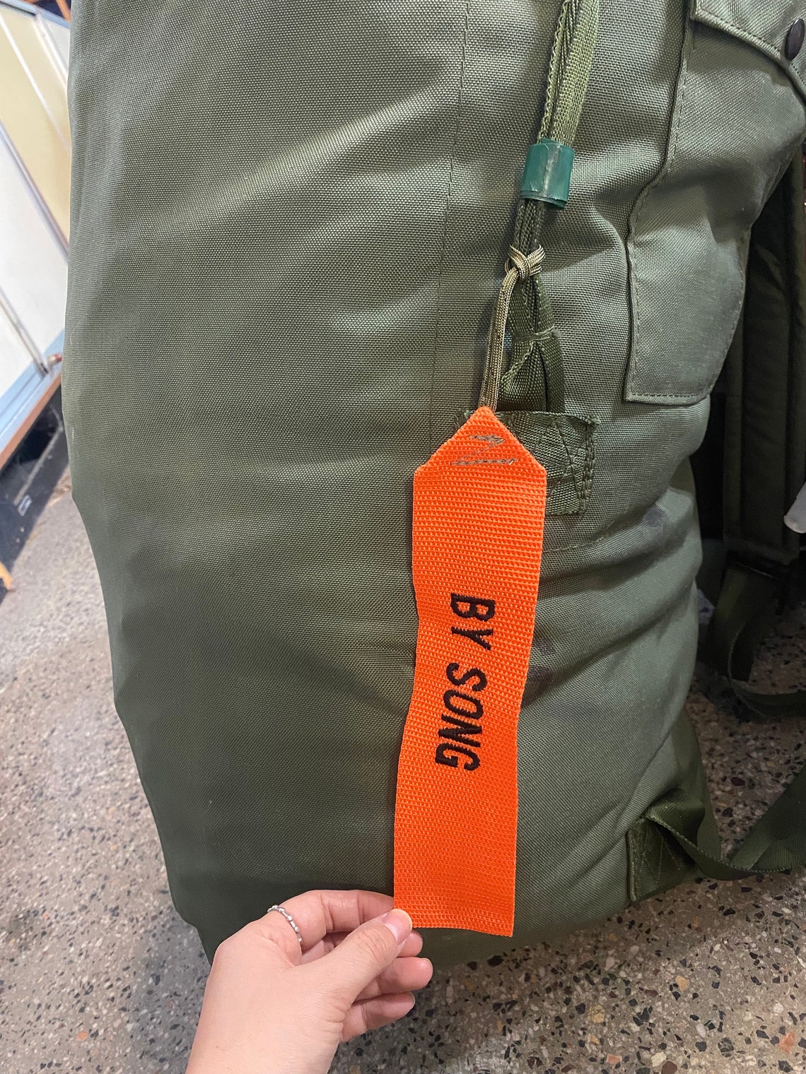 550cord Luggage Tag - Etsy