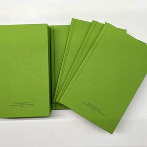 Green Note Book / Military Green Book / - Etsy