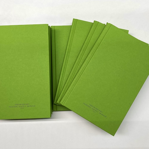 Green Note Book / Military Green Book / Issued Green Note Book - Etsy