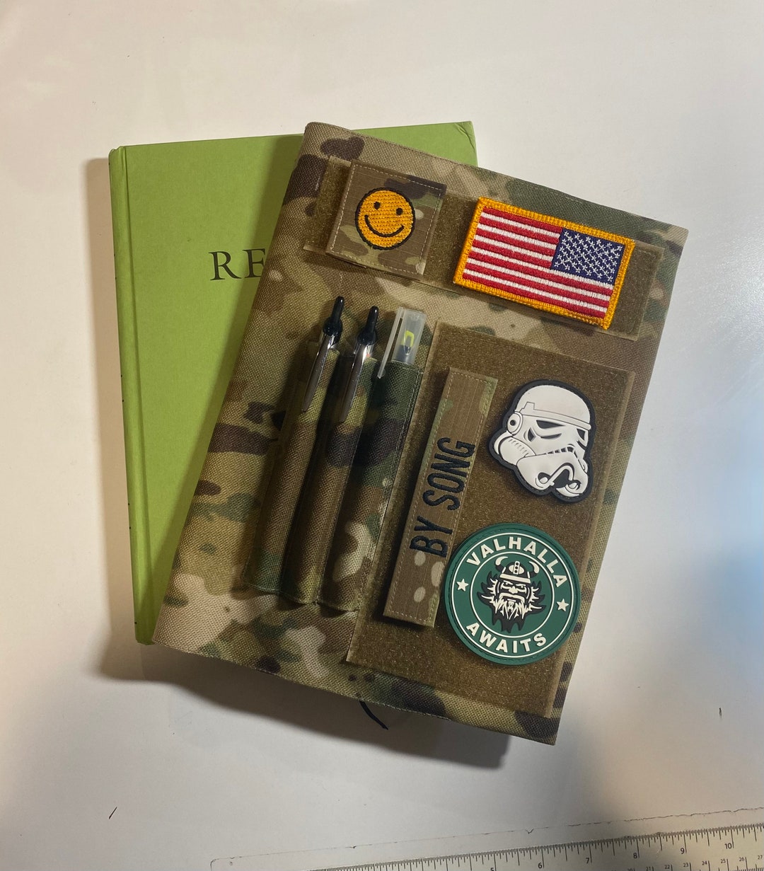 LARGE Military Record Book Cover - Etsy