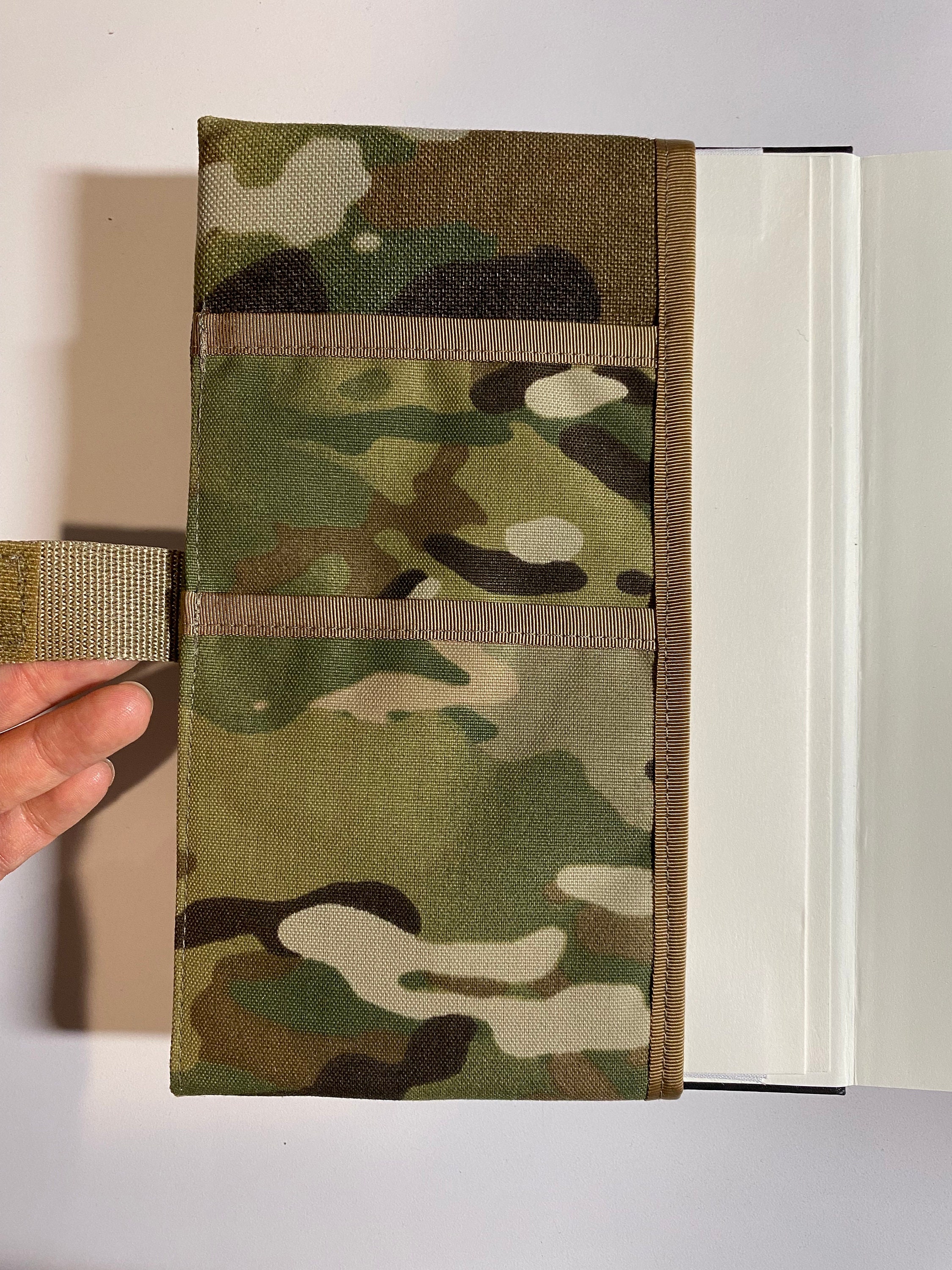 Handmade Military Green Notebook Cover: Heavy Duty Nylon - Etsy