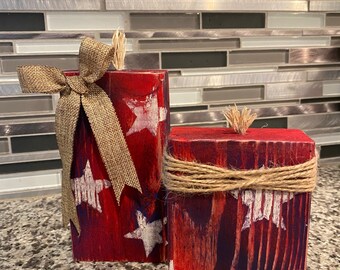Small Set Wooden Fireworks - Etsy