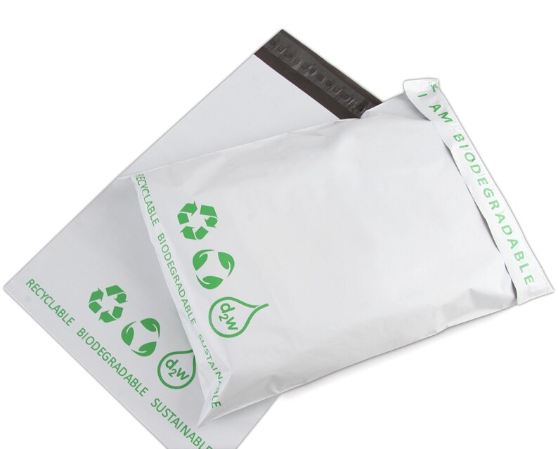Biodegradable Mailing Bags Parcel Postage Poly Mailer Mail Bag Sack ...