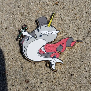Sailor Narwhal 2.5" Hard Enamel Pin Series - Etsy