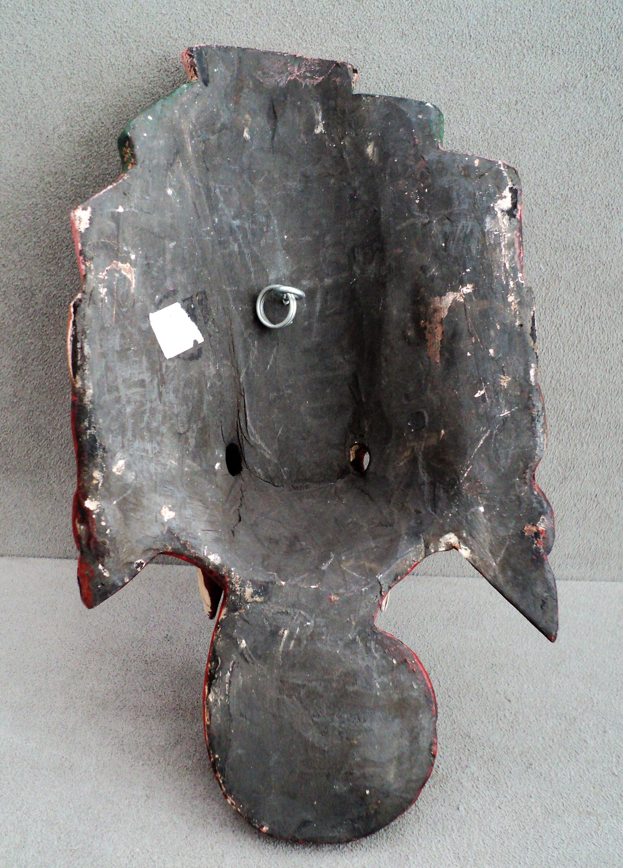 GANESH Hindu Elephant Deity MASK Handmade in NEPAL Sculptural Wall ...