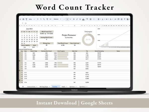Excel Plot Outline Spreadsheet for Writers, Spreadsheet for Writers ...