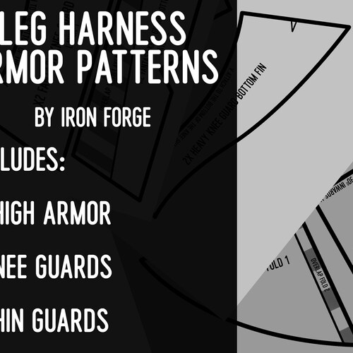 Knight Armor Set / Full Bundle of Patterns original Design - Etsy