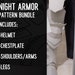 Knight Armor Set / Full Bundle of Patterns (original Design) - Etsy