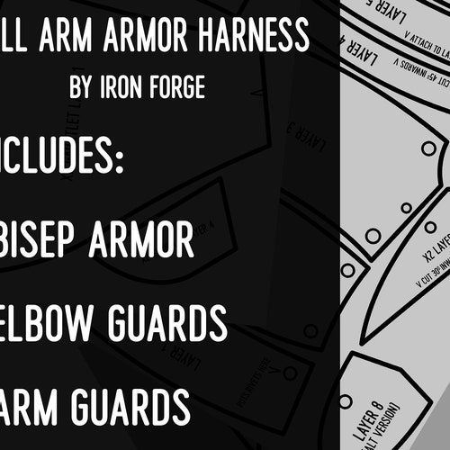 Knight Armor Set / Full Bundle of Patterns original Design - Etsy