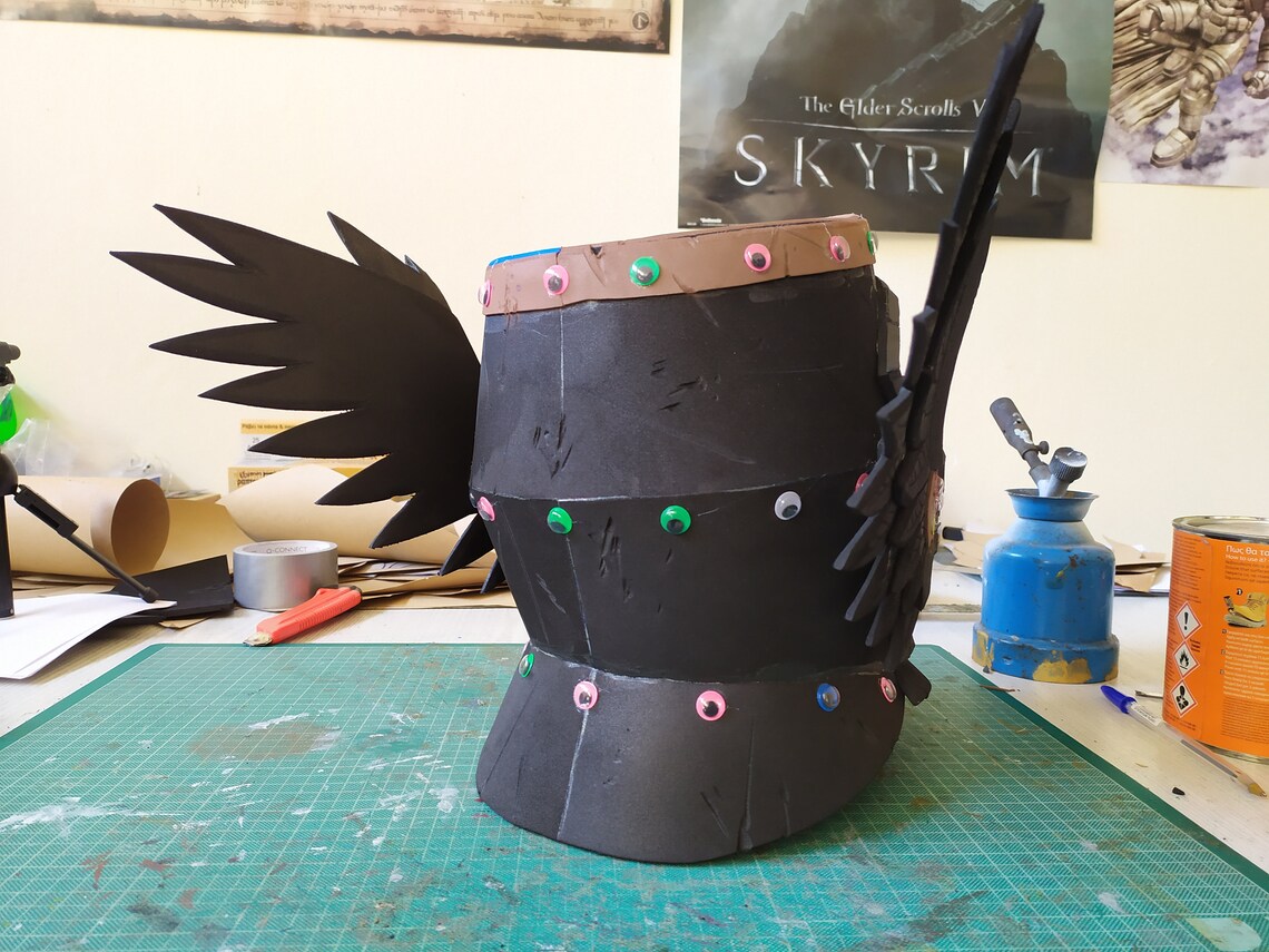 Knight-paladin Foam Helmet Patterns (ORIGINAL DESIGN) - Etsy