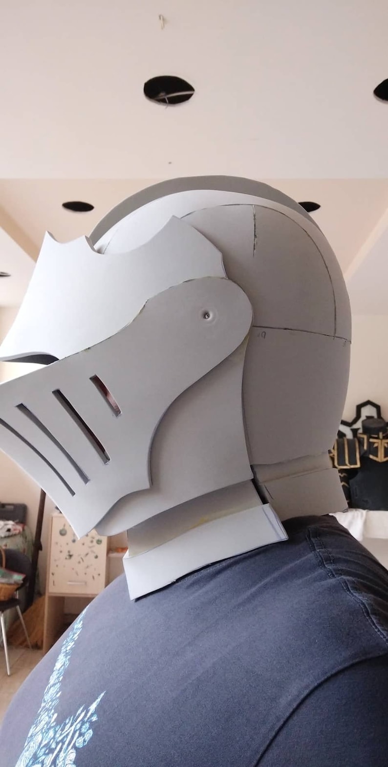 Dark Souls Inspired Knight Helmet (original Design) - Etsy