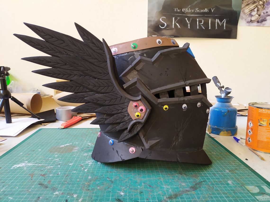 Knight-paladin Foam Helmet Patterns (ORIGINAL DESIGN) - Etsy