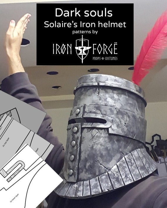 Dark Souls Solaire's Iron Helmet - Etsy