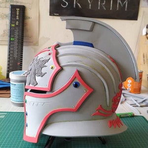 Faraam Knight Helmet (patterns by Iron Forge) - Etsy