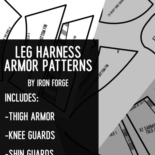 Knight Armor Set / Full Bundle of Patterns original Design - Etsy