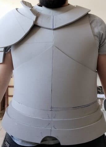 Chest plate armor patterns includes three armor designs | Etsy