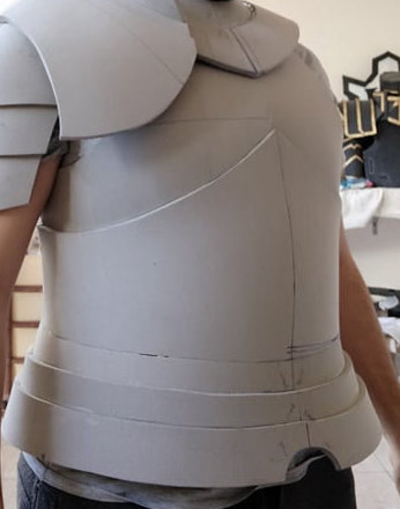 Chest Plate Armor Patterns (includes Three Armor Designs Basic/medieval ...