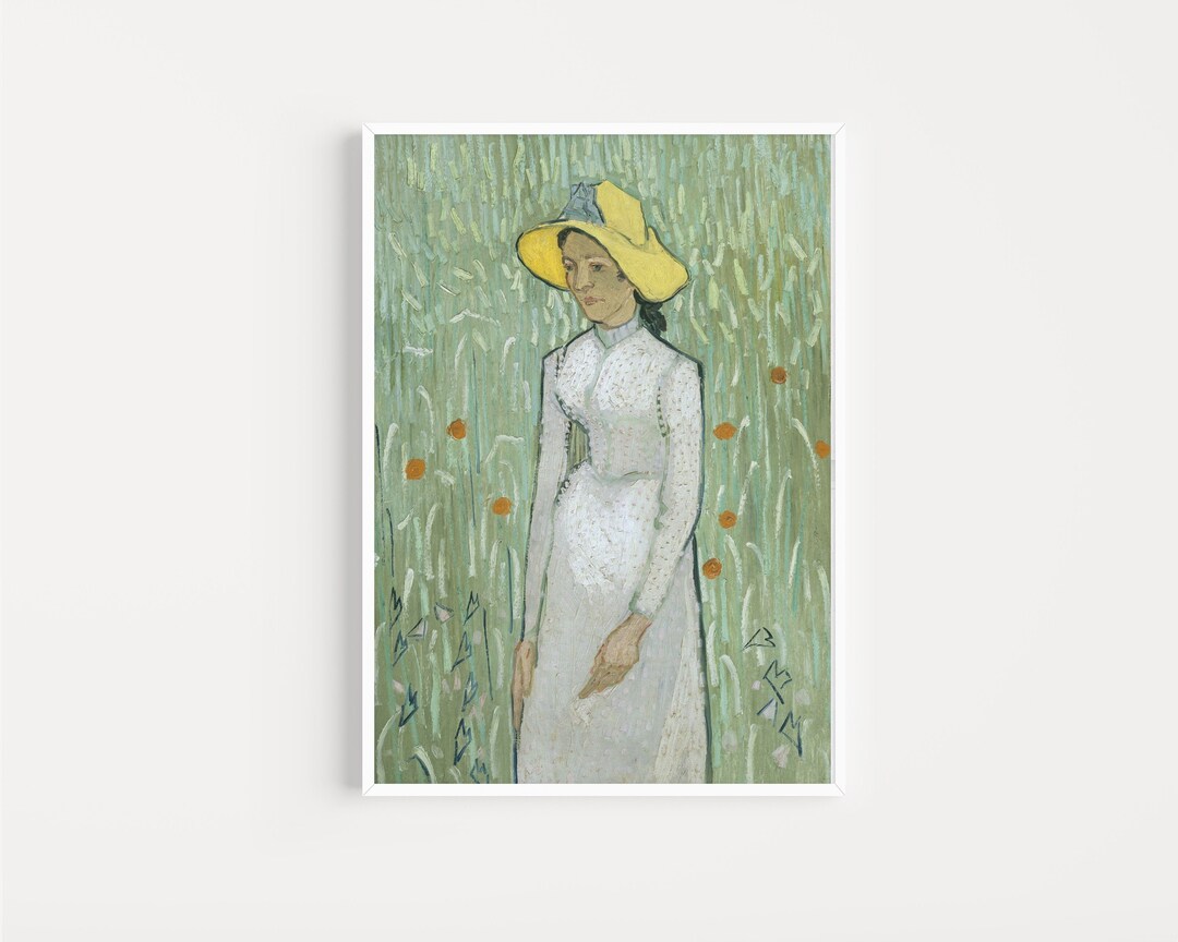 Van Gogh Art Print, Van Gogh Girl in White 1890, ,museum Print,van Gogh ...