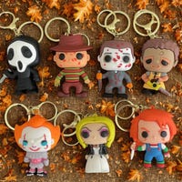 Chucky, Horror, Keychain, Horror Movie Gifts, Halloween, Rearview ...