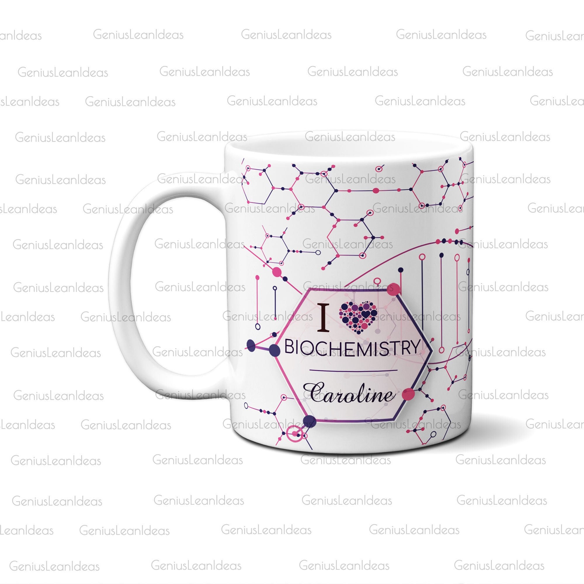 Biochemistry Genetics Personalized Mug DNA Science Biology | Etsy