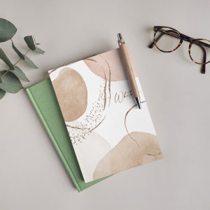 Neutral Notebook - Etsy