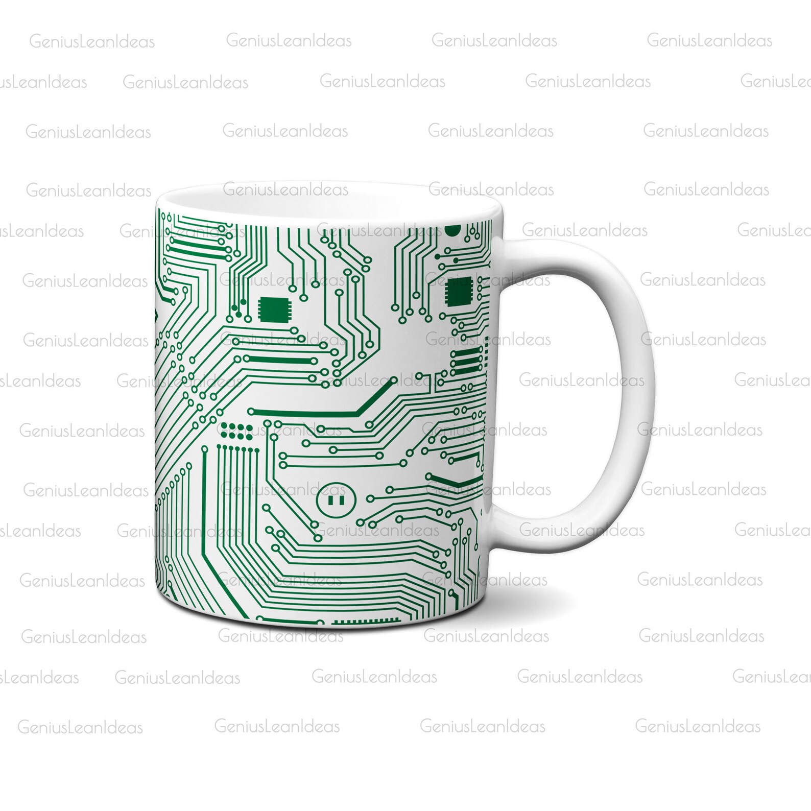 Personalized Circuit Board Mug: Tech Gift for Engineers - Etsy
