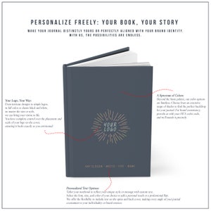 Company Logo Journals, Custom Branded Corporate Gifts for Clients, Bulk ...