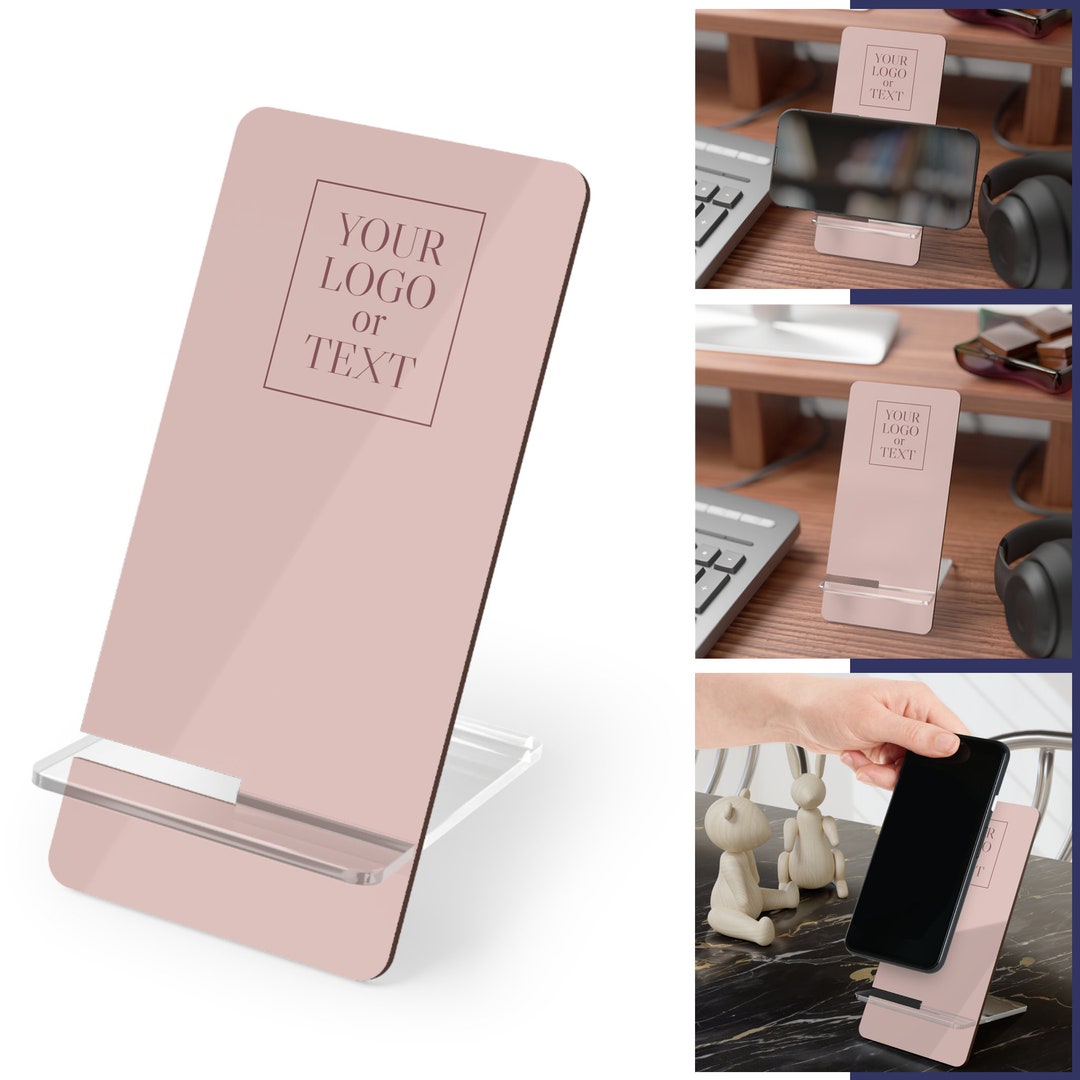 Custom Bulk Cell Phone Stand Company Logo Items, Promotional Gifts - Etsy