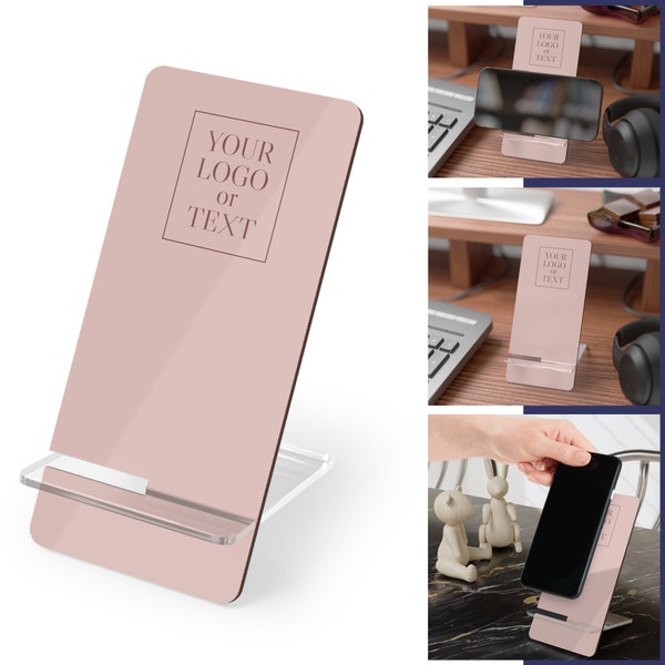Custom Logo Phone Stand - Etsy