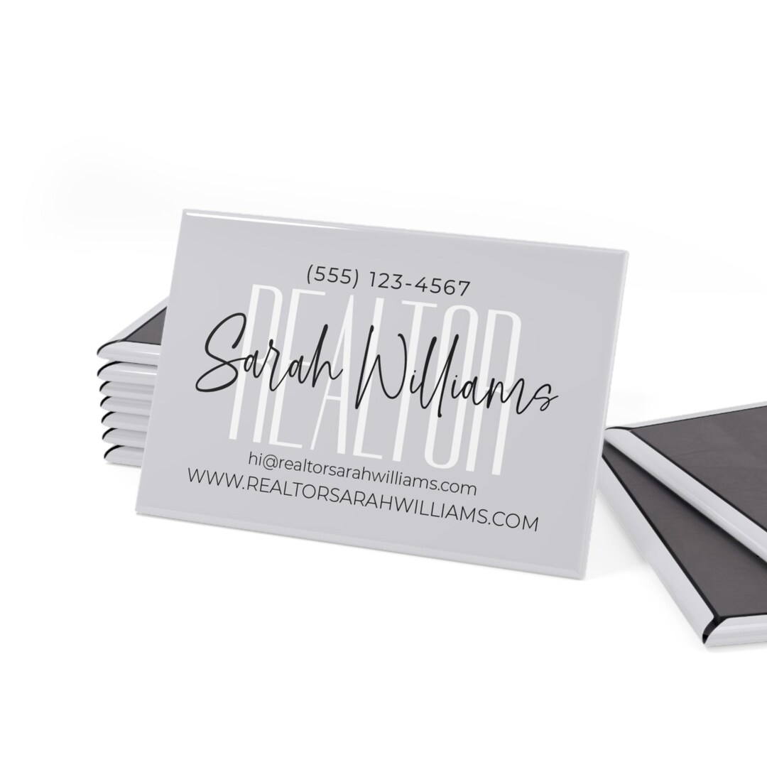 Promotional Magnets for Realtors in Bulk, Real Estate Agents Marketing ...