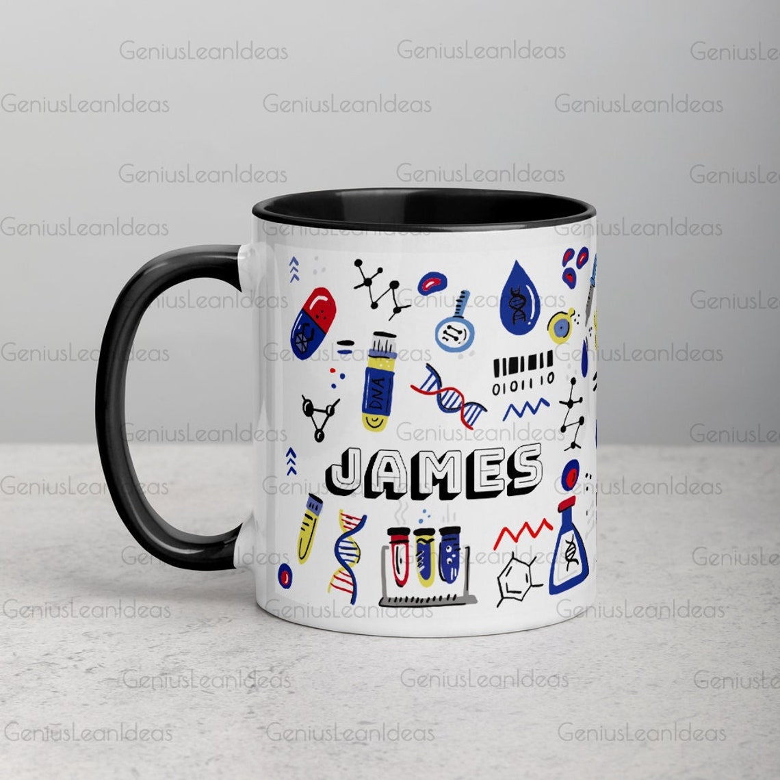 Personalized Biology Mug: Genetics DNA Science Lab Gift - Etsy