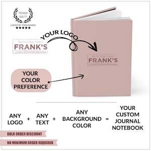 Bulk Custom Logo Journals, Seminar Conference Notebooks, Corporate ...