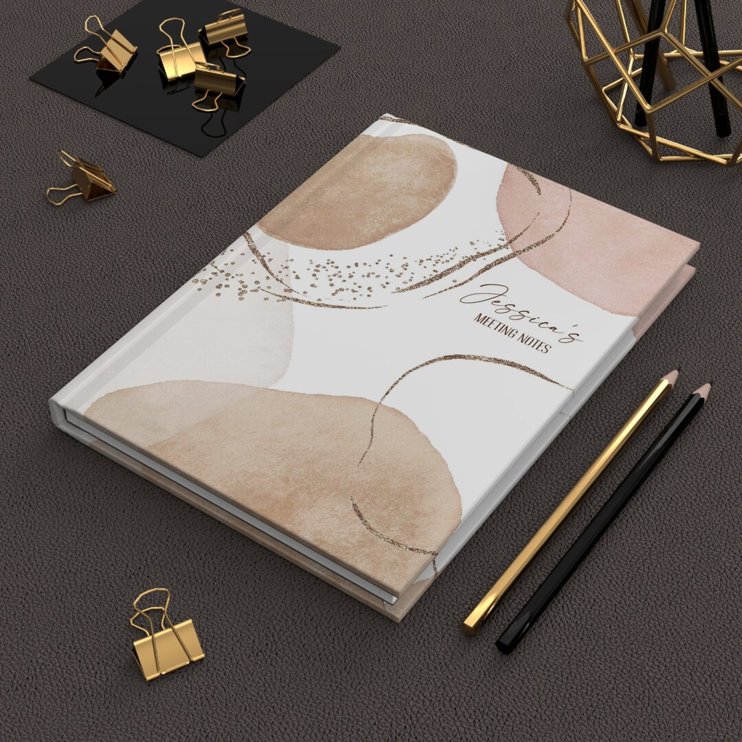 Neutral Notebook - Etsy