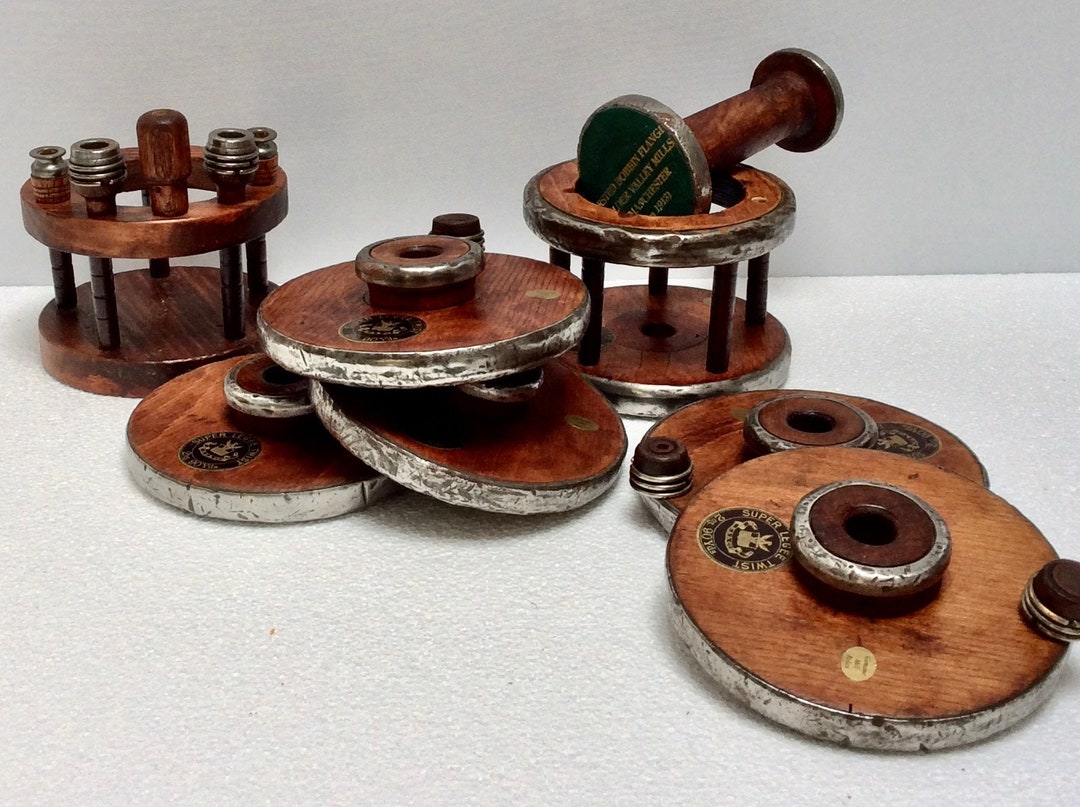 Antique Weaving Mill Wooden Tools Genuine Mill Relics Super Legee Twist ...