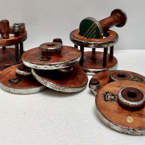Antique Weaving Mill Wooden Tools Genuine Mill Relics Super Legee Twist ...