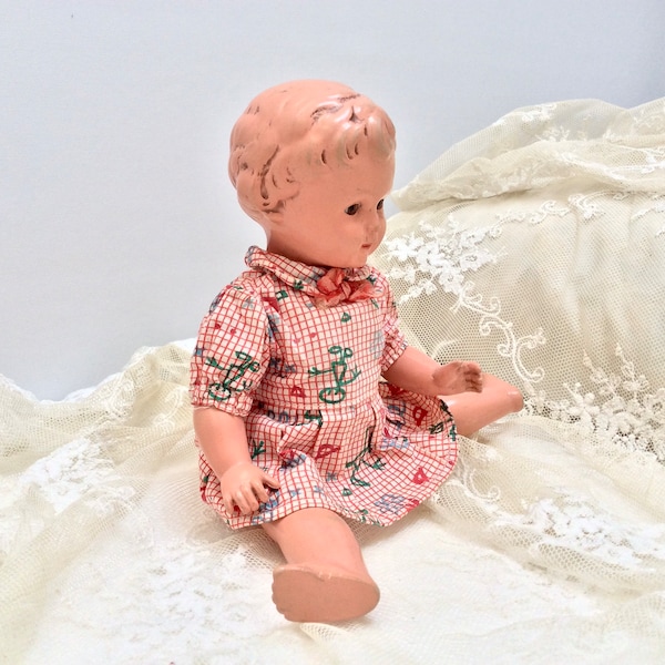 Antique German Turtle Mark Doll - Etsy